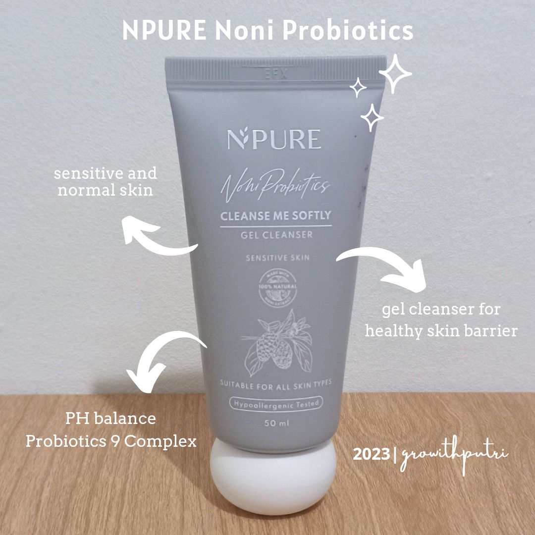 NPURE Noni Probiotics “Cleanse Me Softly” Gel Cleanser - Beauty Review