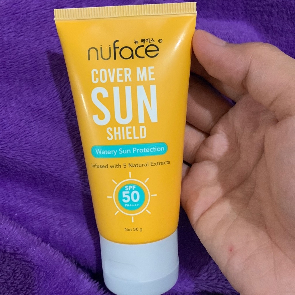 NuFace Cover Me Sun Shield SPF 50 PA++++ - Beauty Review