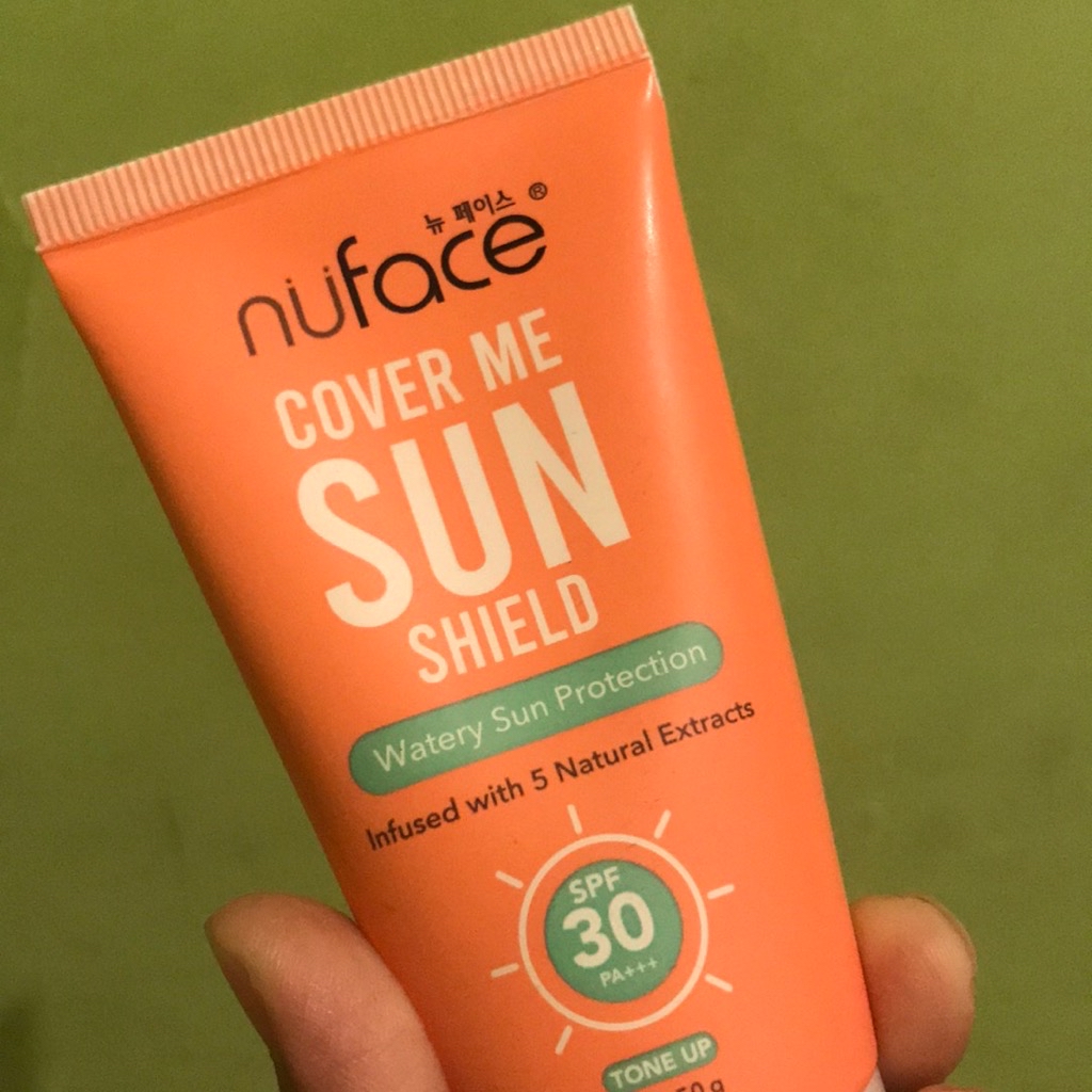 NuFace Cover Me Sun Shield Tone Up SPF 30 PA+++ - Beauty Review