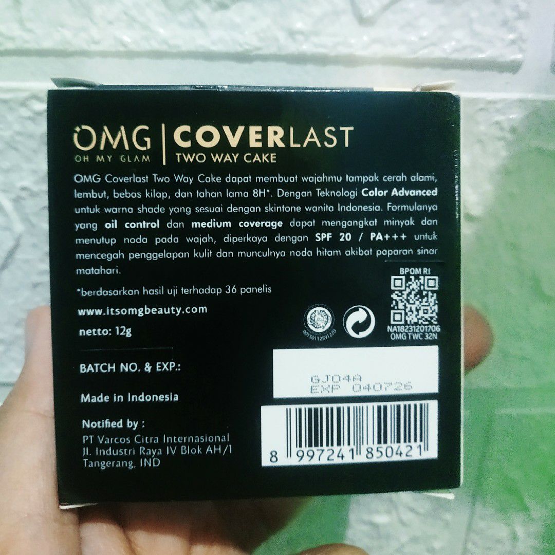 OMG Coverlast Two Way Cake - Beauty Review