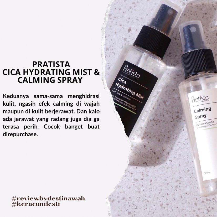 Pratista Cica Hydrating Mist - Beauty Review