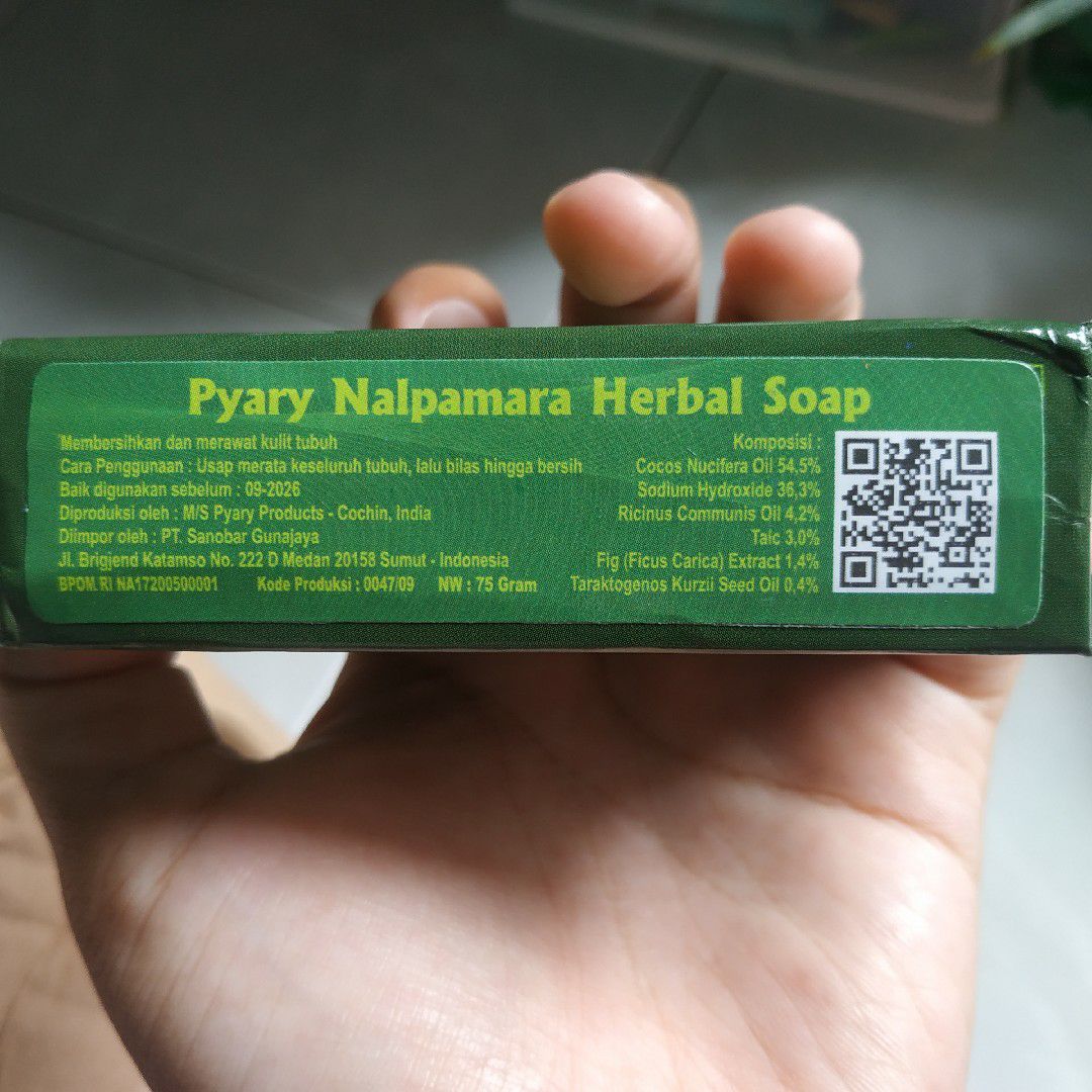 Pyary Nalpamara Herbal Soap 75 g - Beauty Review