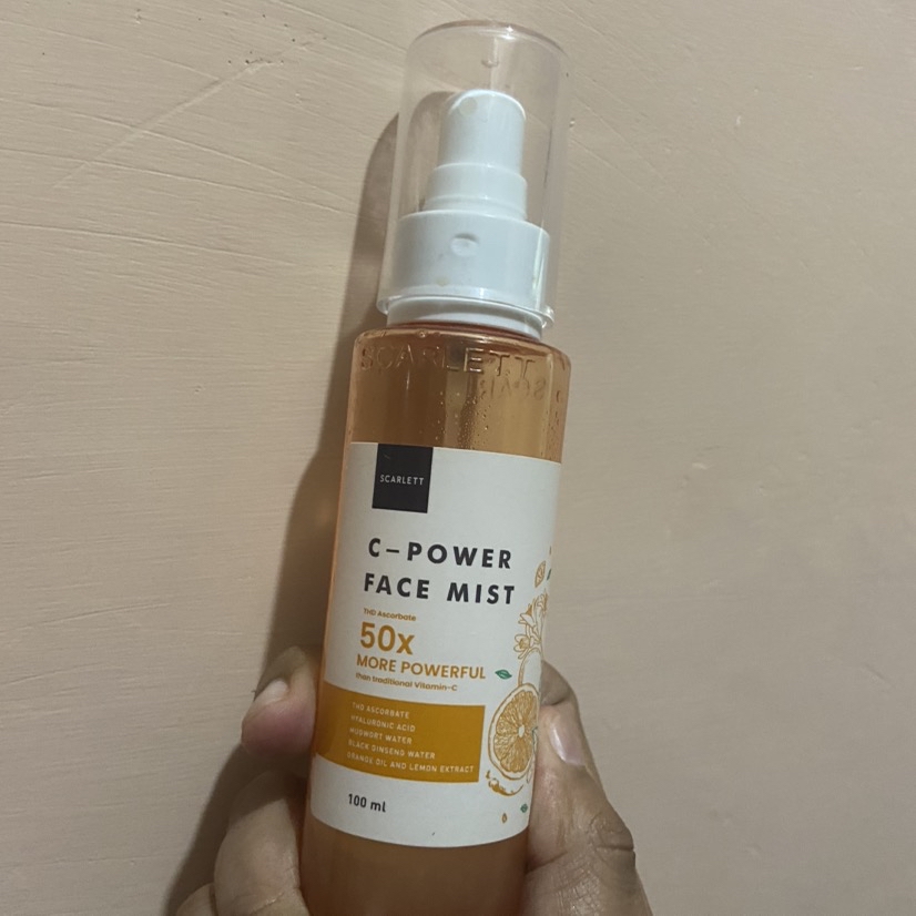 Scarlett C-Power Face Mist - Beauty Review