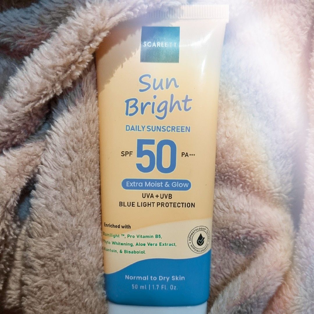Scarlett Scarlett Sun Bright Daily Sunscreen SPF 50 PA+++ - Beauty Review