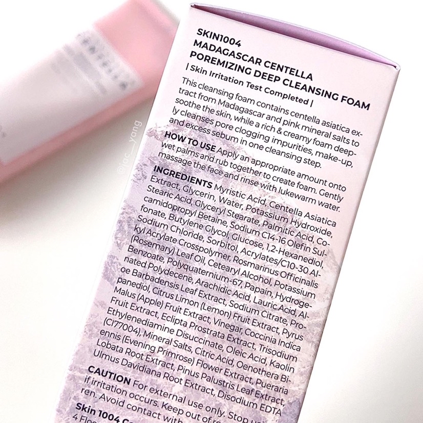 Skin1004 Madagascar Centella Poremizing Deep Cleansing Foam - Beauty Review