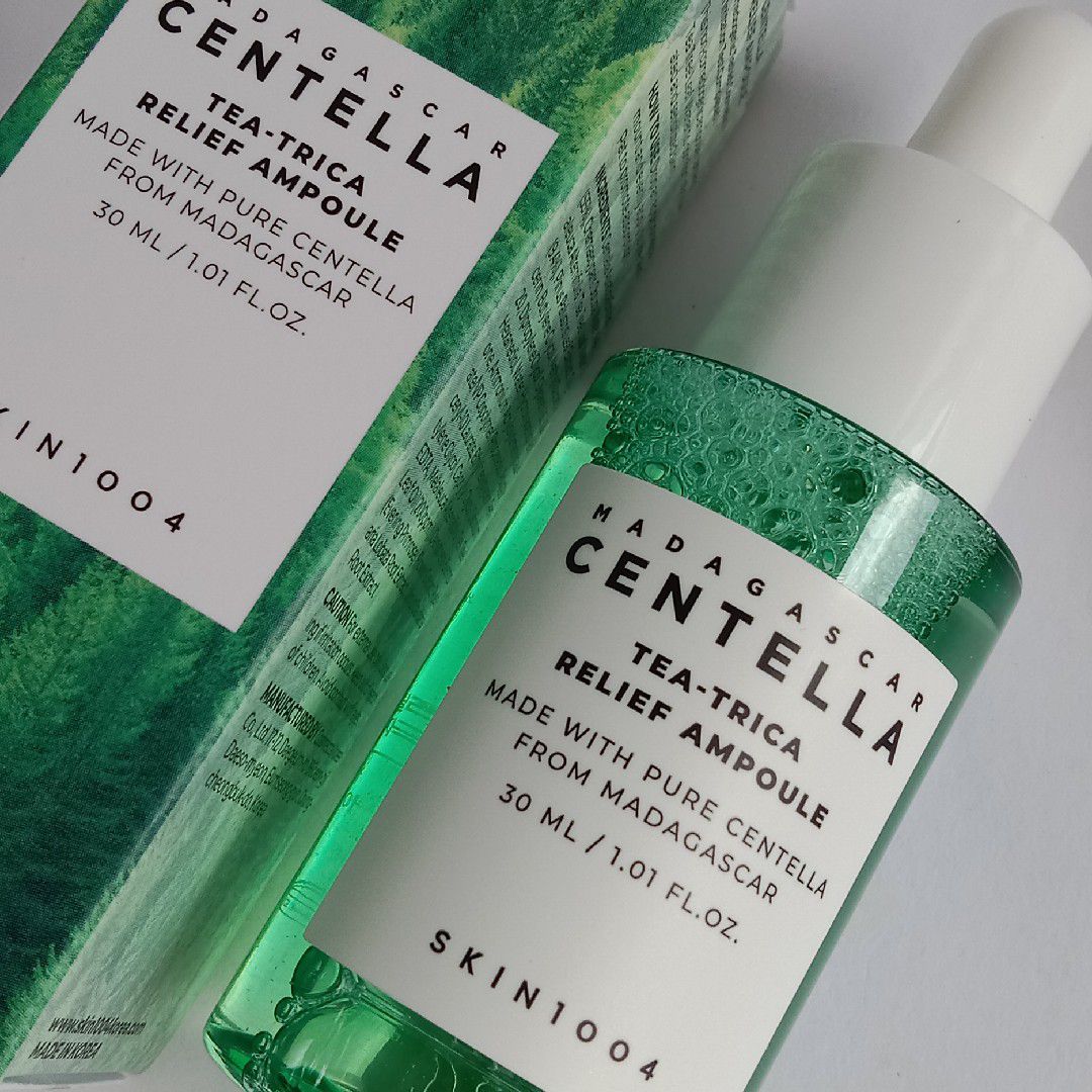 Skin1004 Madagascar Centella Tea-Trica Relief Ampoule - Beauty Review