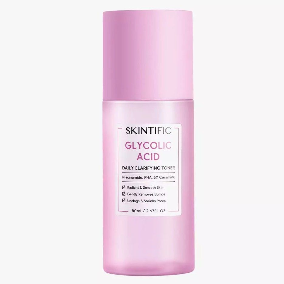 Skintific Glycolic Acid Daily Clarifying Toner - Beauty Review