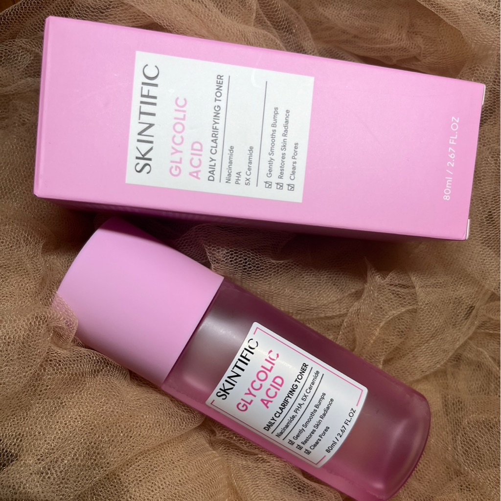 Skintific Glycolic Acid Daily Clarifying Toner - Beauty Review