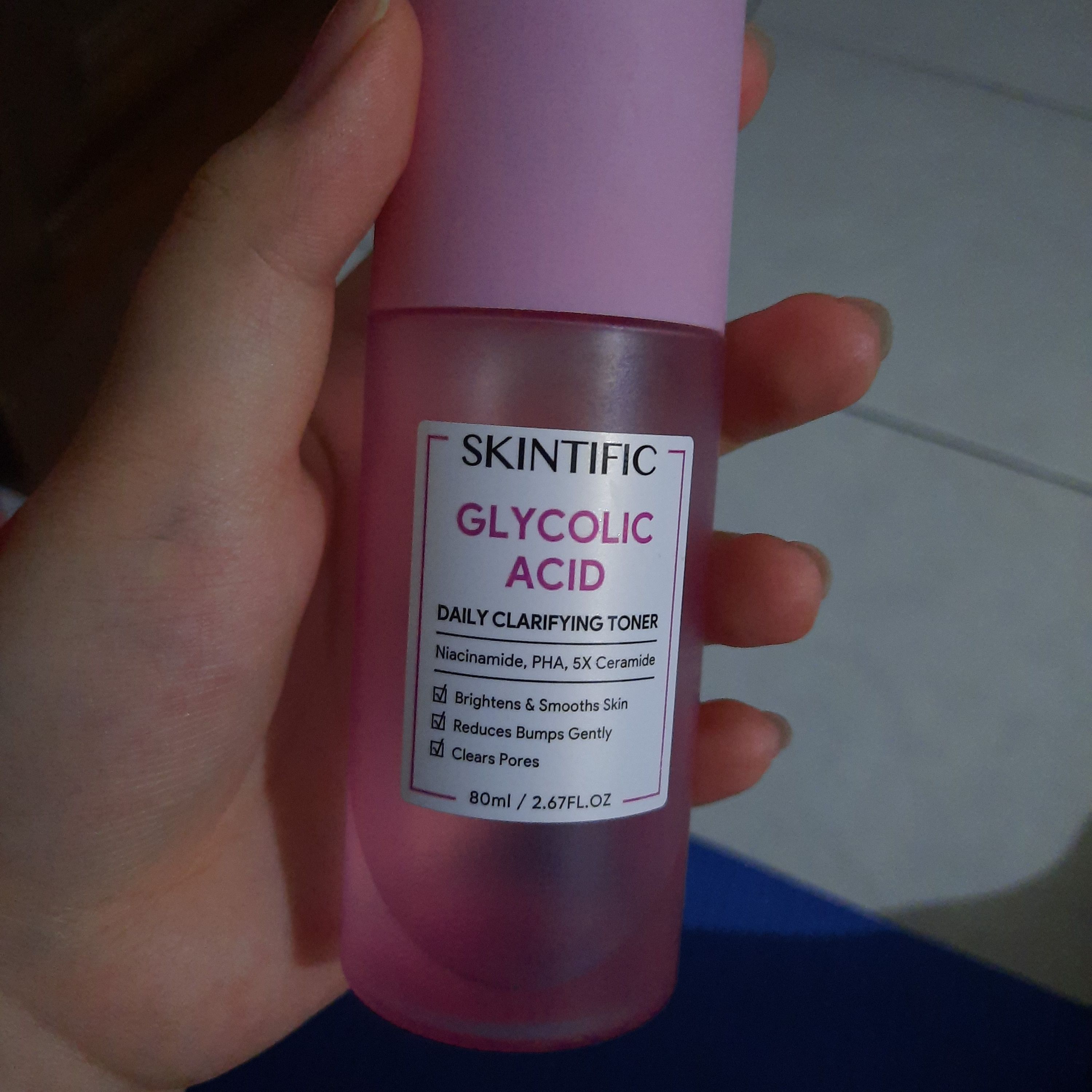 Skintific Glycolic Acid Daily Clarifying Toner - Beauty Review