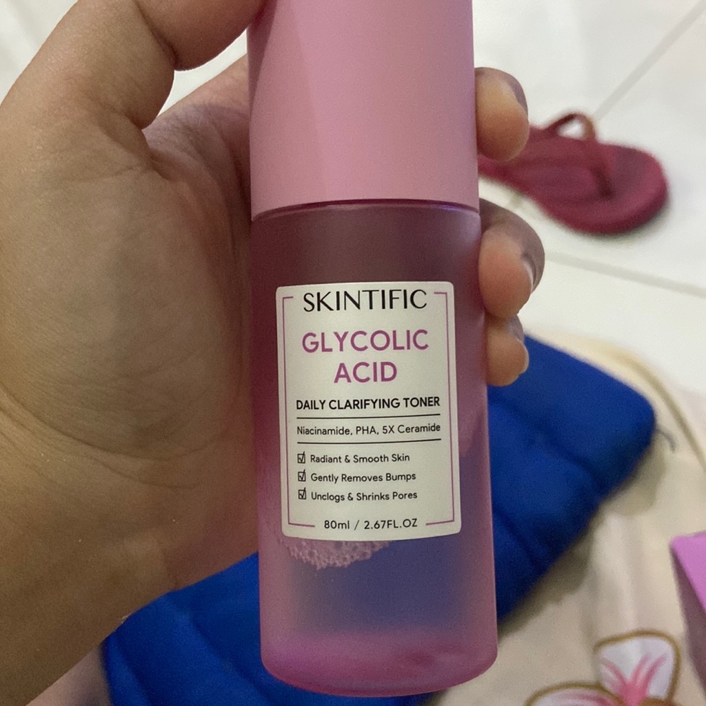 Skintific Glycolic Acid Daily Clarifying Toner - Beauty Review
