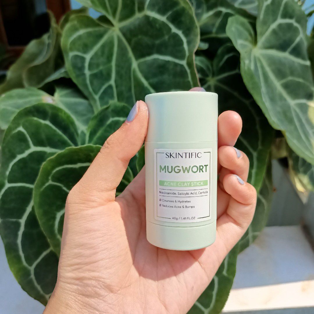 Skintific Mugwort Acne Clay Stick - Beauty Review