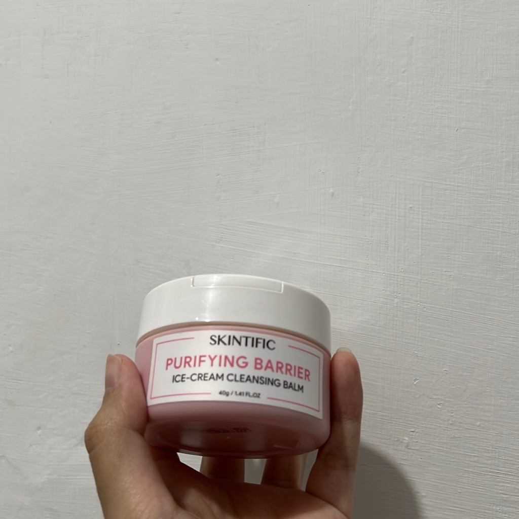 Skintific Purifying Barrier Ice Cream Cleansing Balm - Beauty Review