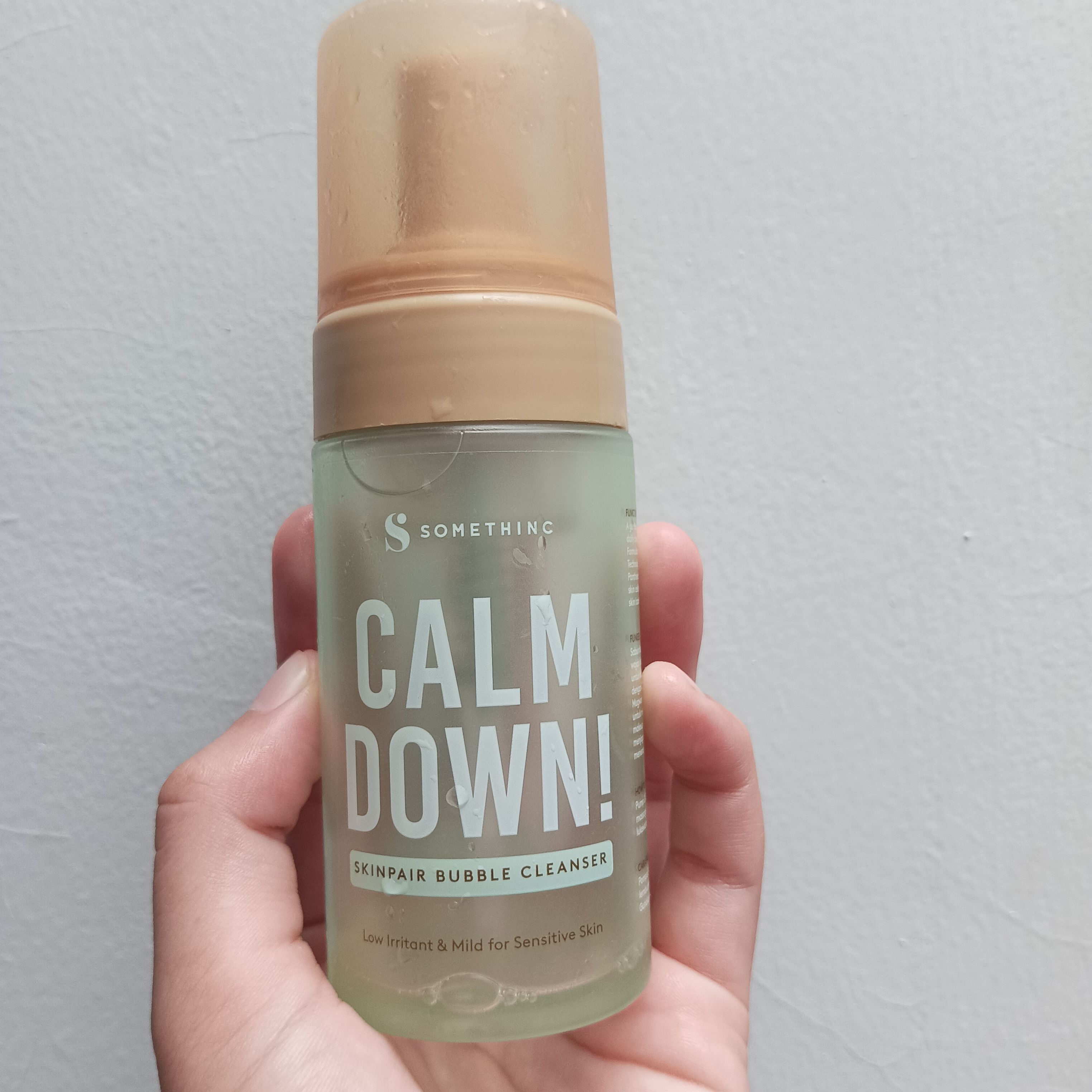Somethinc Calm Down! Skinpair Bubble Cleanser - Beauty Review