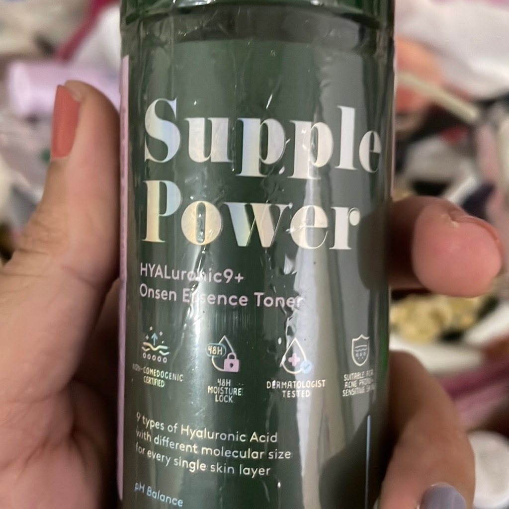 Somethinc Supple Power Hyaluronic9+ Onsen Essence Toner - Beauty Review