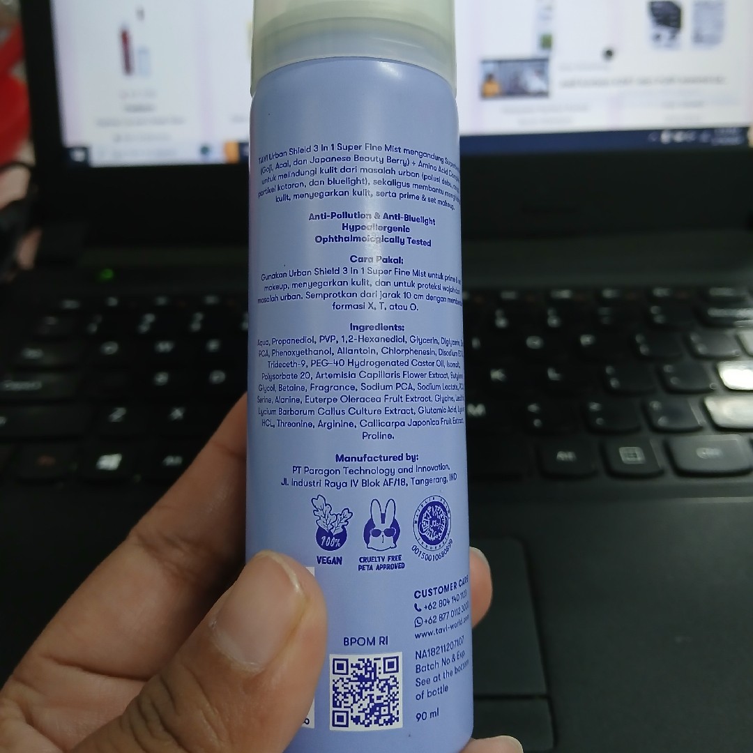 Tavi Urban Shield 3 in 1 Super Fine Mist - Beauty Review