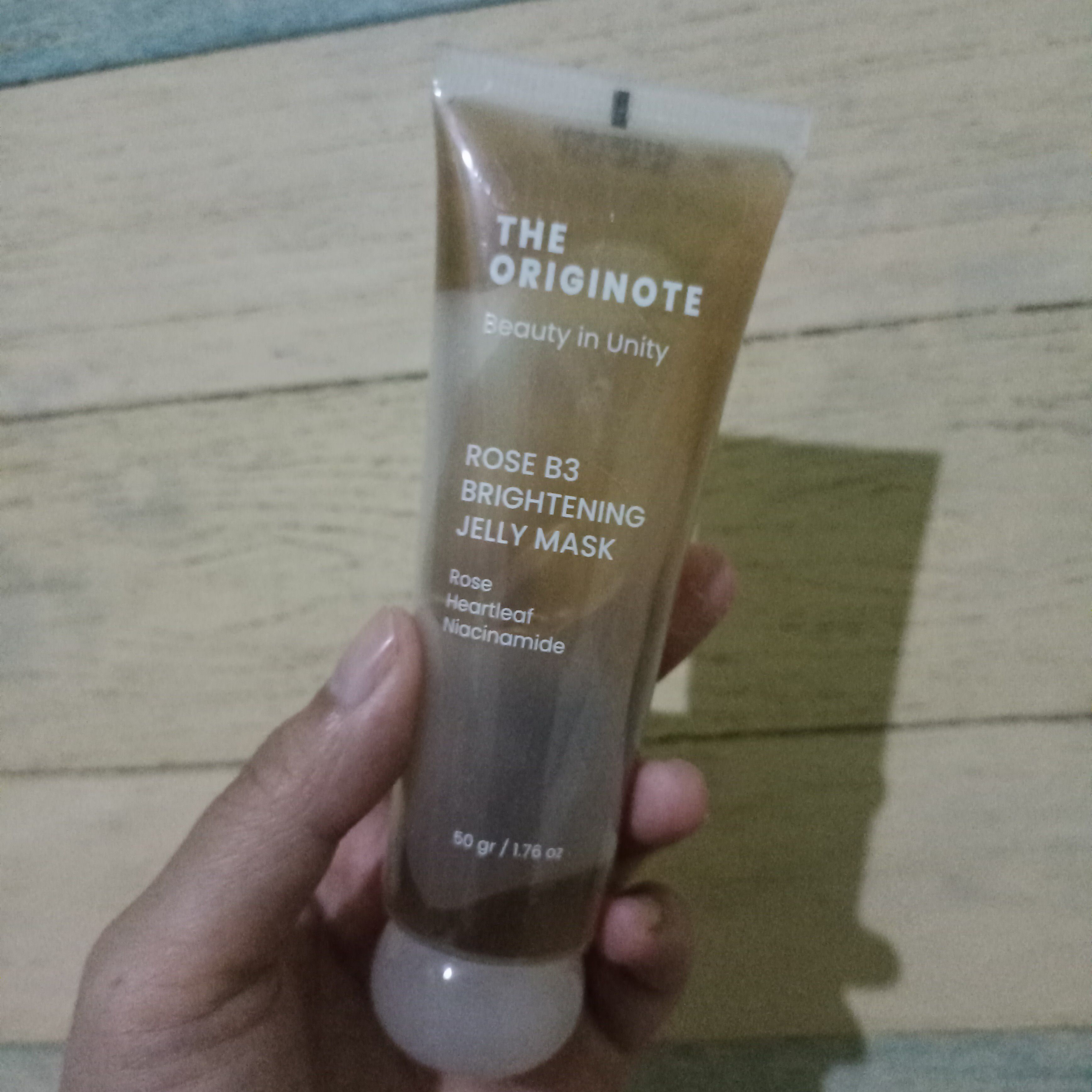 The Originote Rose B3 Brightening Jelly Mask - Beauty Review