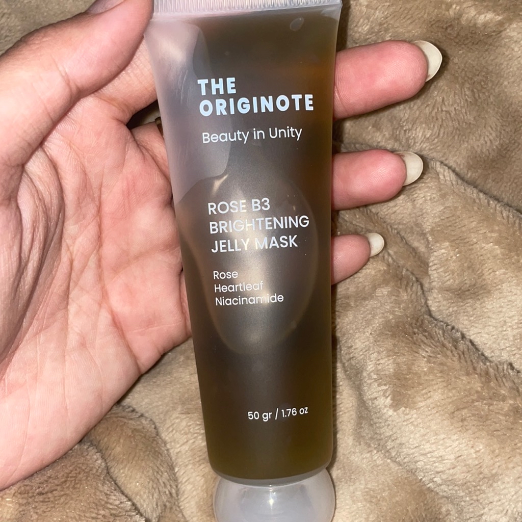 The Originote Rose B3 Brightening Jelly Mask - Beauty Review