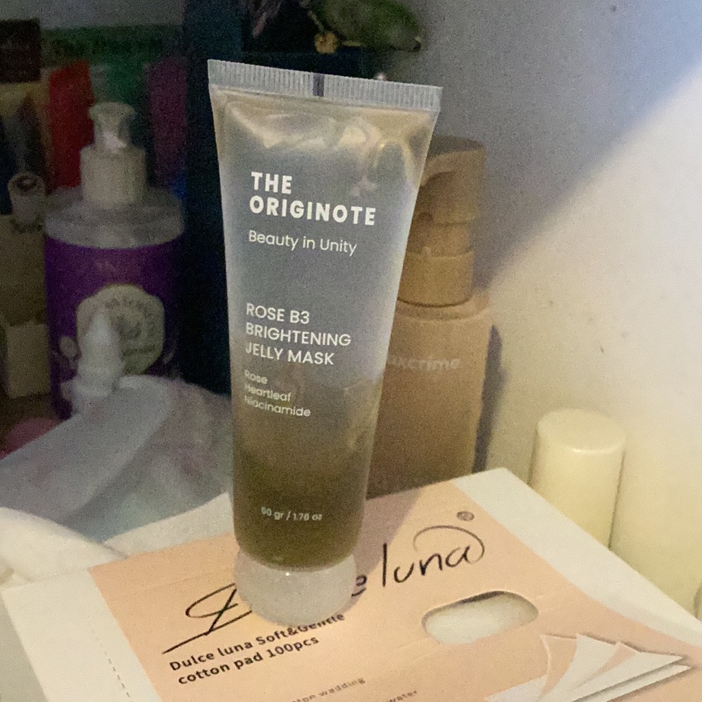 The Originote Rose B3 Brightening Jelly Mask - Beauty Review