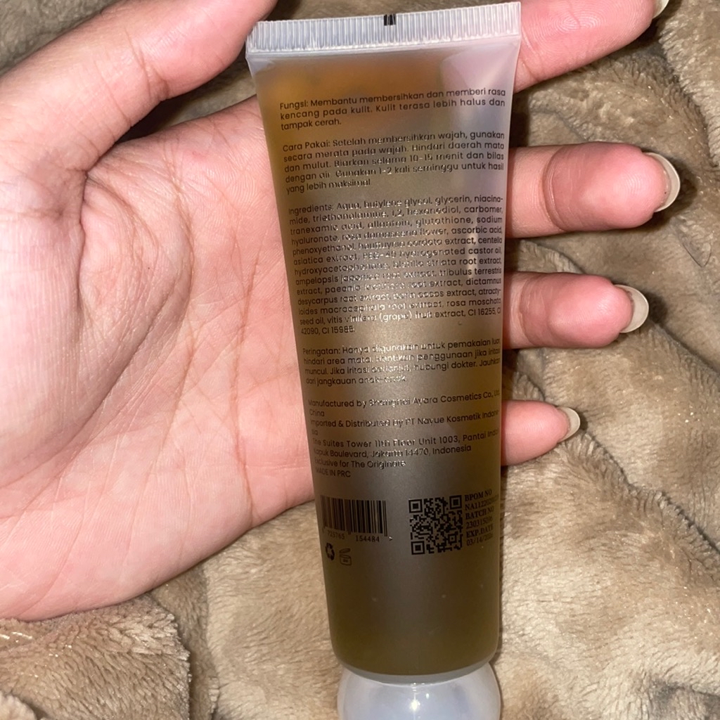 The Originote Rose B3 Brightening Jelly Mask - Beauty Review