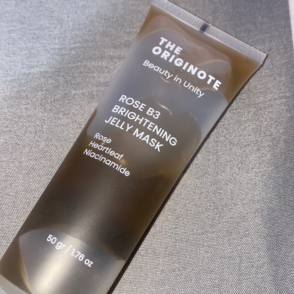 The Originote Rose B3 Brightening Jelly Mask - Beauty Review