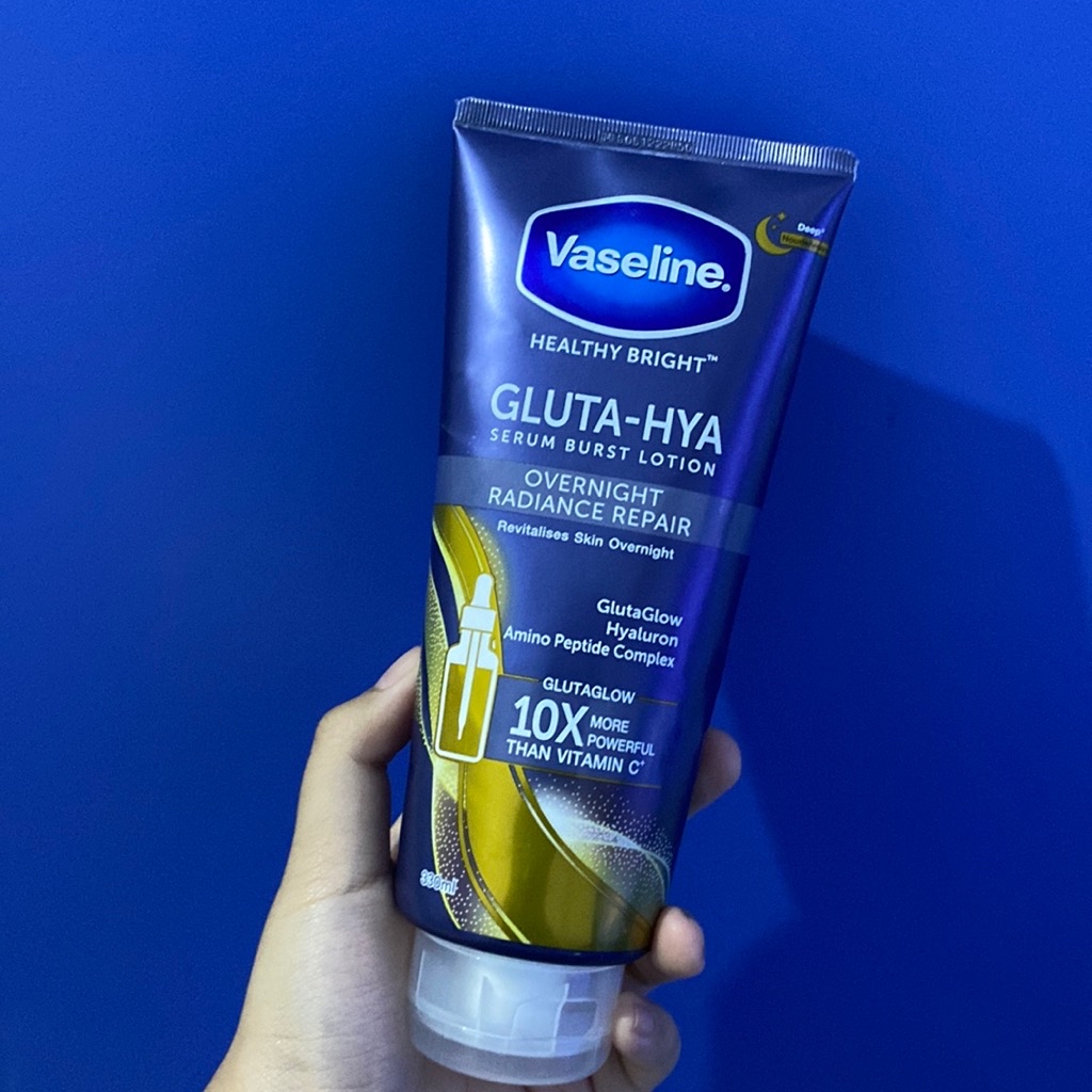 Vaseline Healthy Bright Gluta-Hya Overnight Radiance Repair - Beauty Review