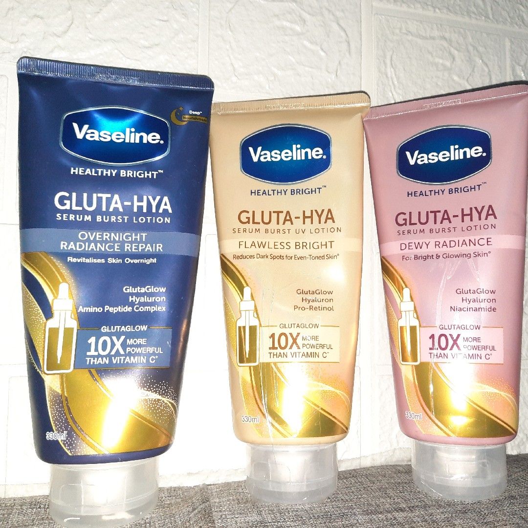 Vaseline Healthy Bright Gluta-Hya Overnight Radiance Repair - Beauty Review