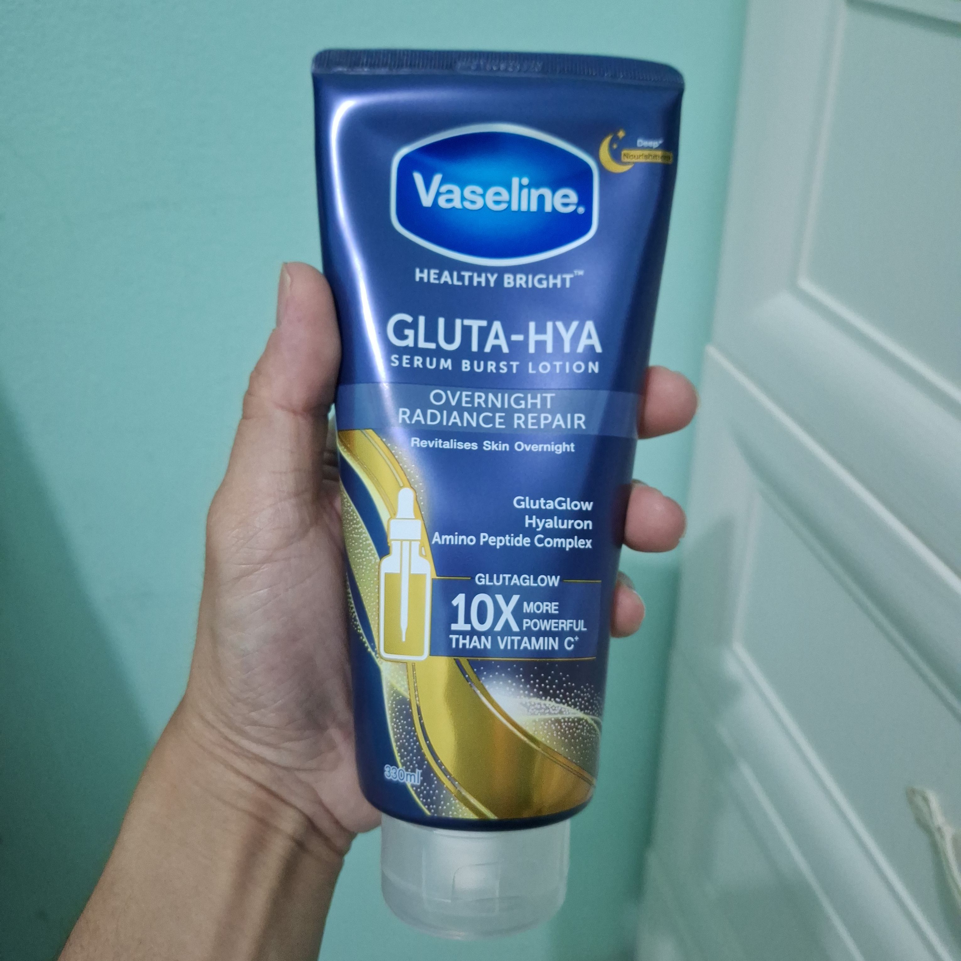 Vaseline Healthy Bright Gluta-Hya Overnight Radiance Repair - Beauty Review