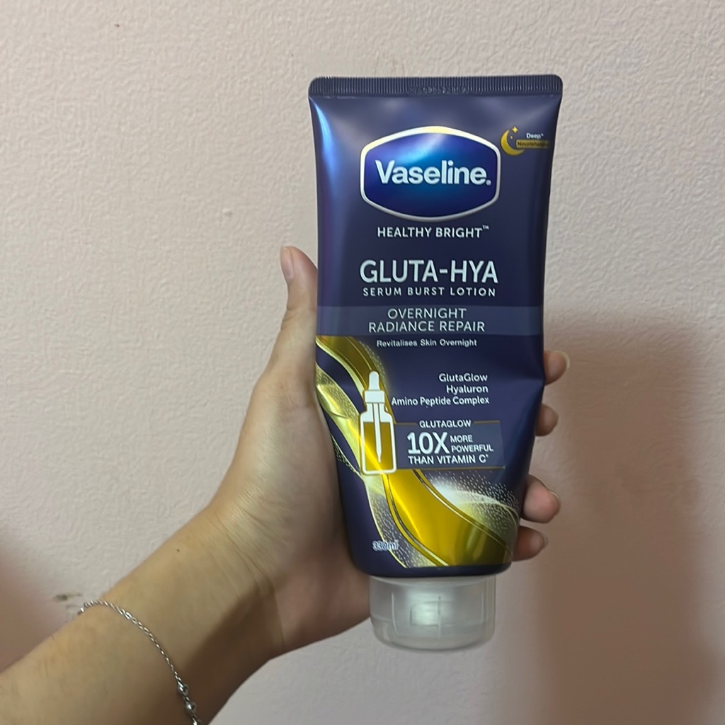 Vaseline Healthy Bright Gluta-Hya Overnight Radiance Repair - Beauty Review