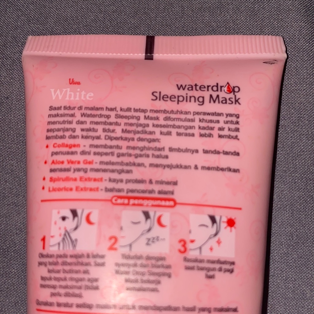 Viva Cosmetics Waterdrop Sleeping Mask - Beauty Review