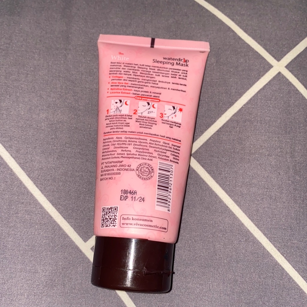 Viva Cosmetics Waterdrop Sleeping Mask - Beauty Review