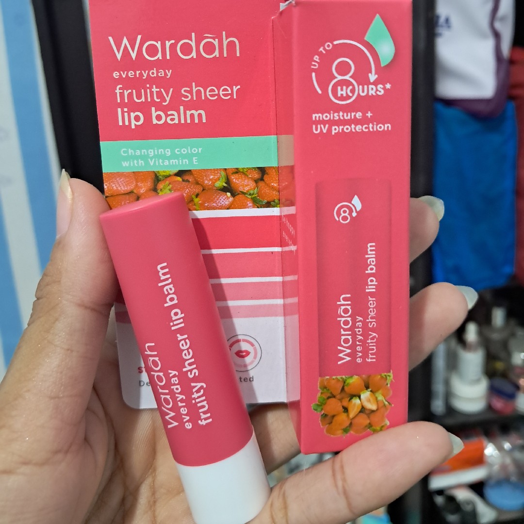 Wardah Everyday Fruity Sheer Lip Balm - Beauty Review