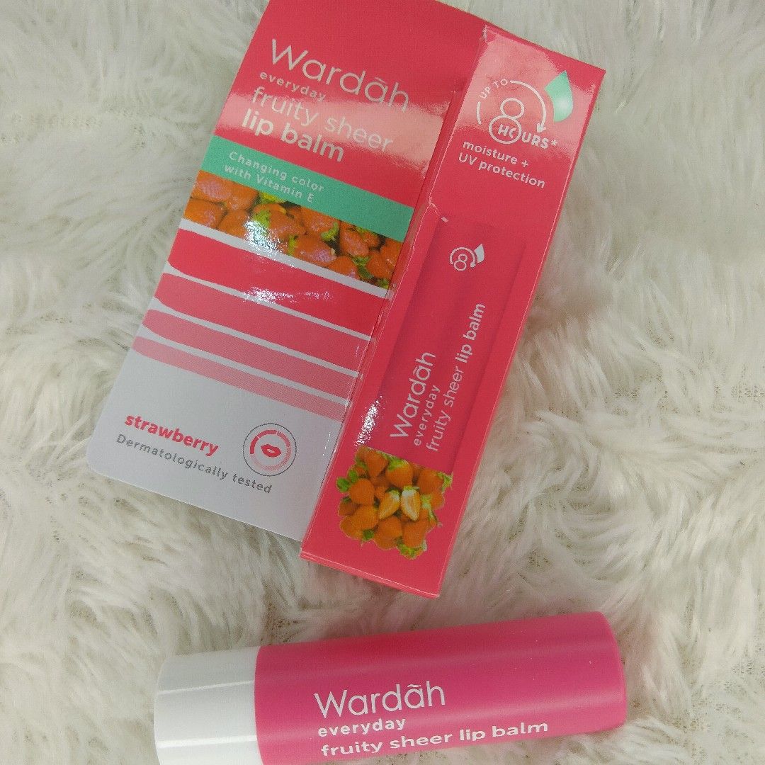 Wardah Everyday Fruity Sheer Lip Balm - Beauty Review