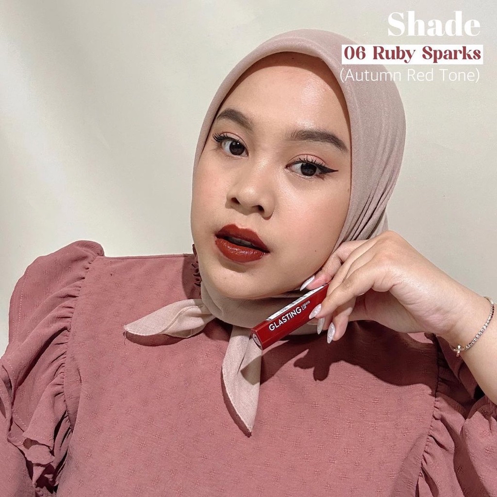 Wardah Glasting Liquid Lip - Beauty Review