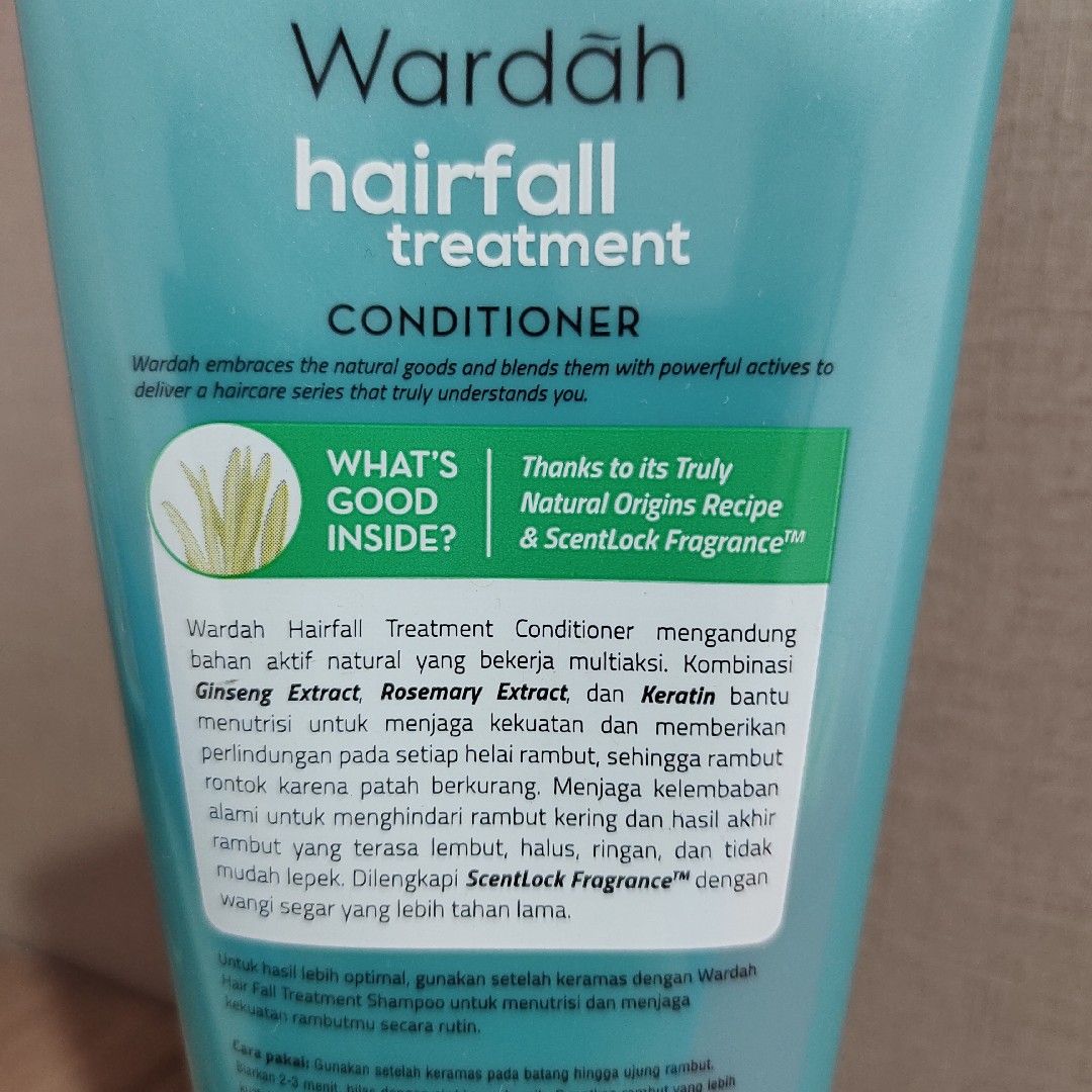 Wardah Hairfall Treatment Conditioner - Beauty Review
