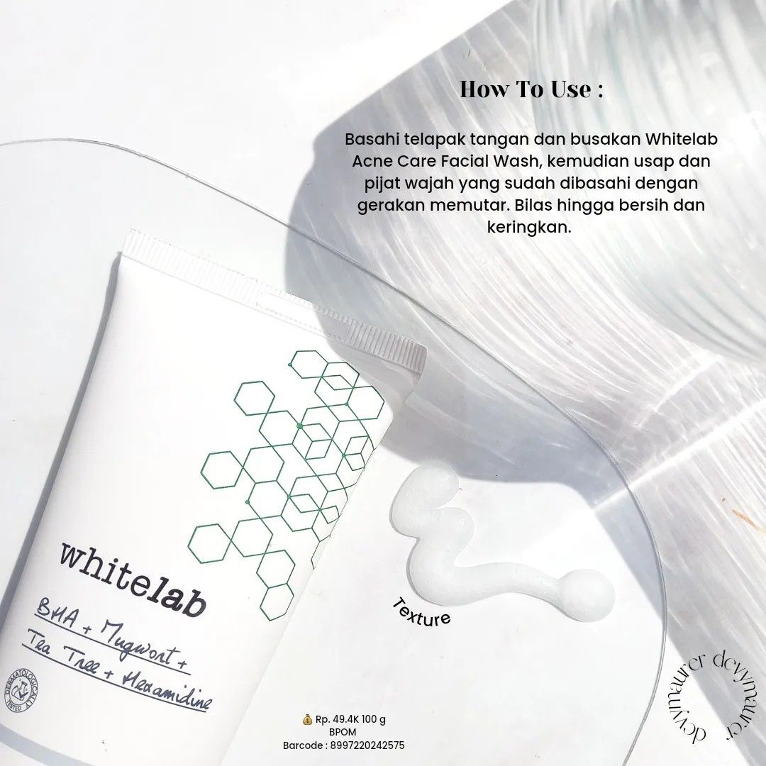 Whitelab Acne Care Facial Wash - Beauty Review