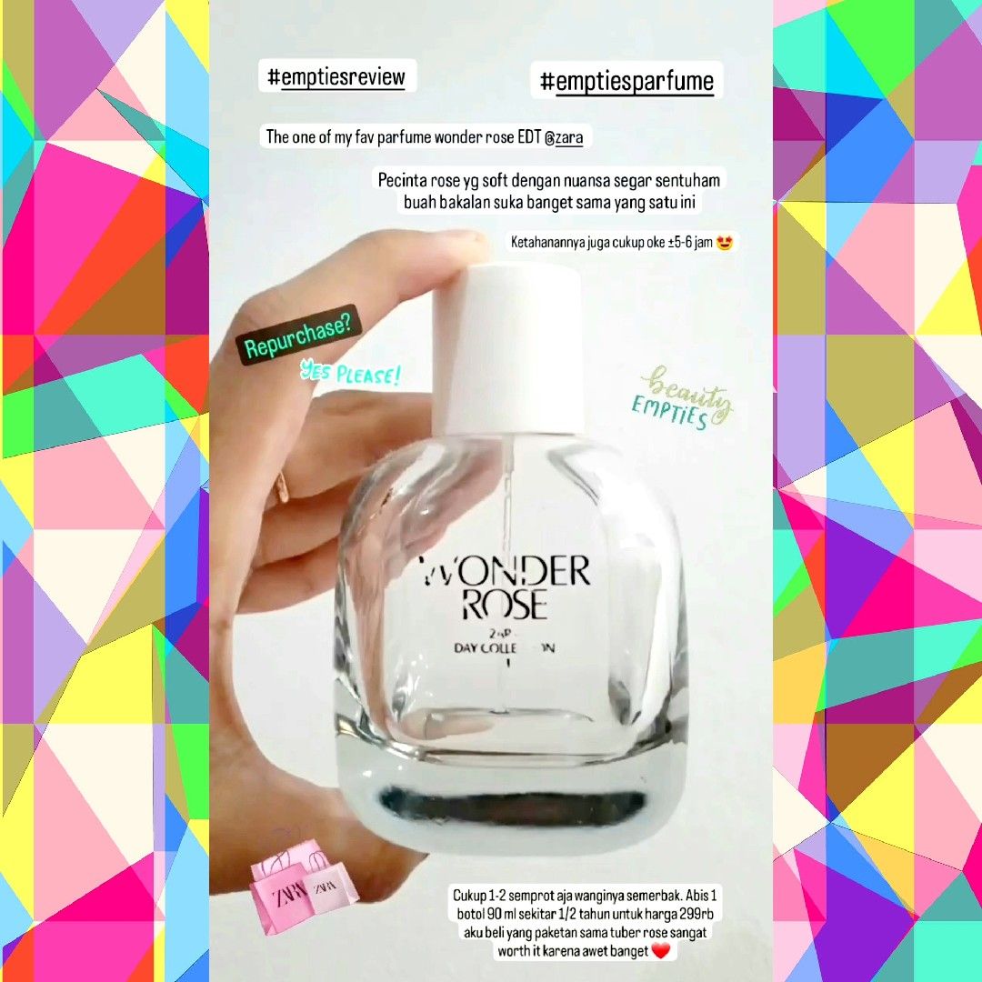 ZARA Wonder Rose - Beauty Review