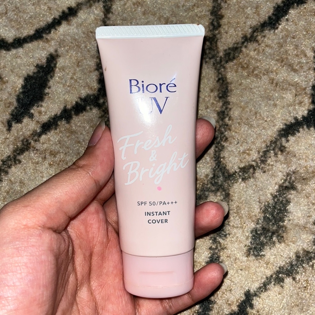 Biore UV Fresh & Bright Instant Cover - Beauty Review