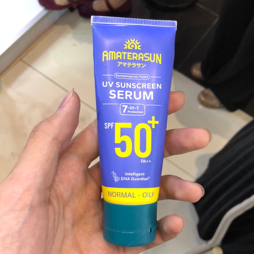 Amaterasun UV Sunscreen Cream SPF 50+ PA++++ - Beauty Review