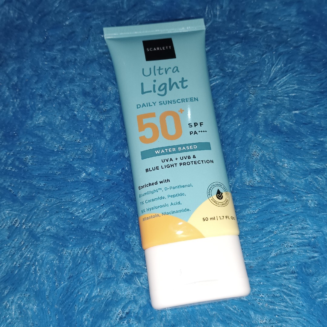 Scarlett Ultra Light Daily Sunscreen SPF 50+ PA++++ - Beauty Review
