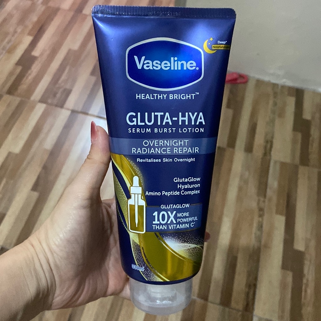 Vaseline Healthy Bright Gluta-Hya Overnight Radiance Repair - Beauty Review