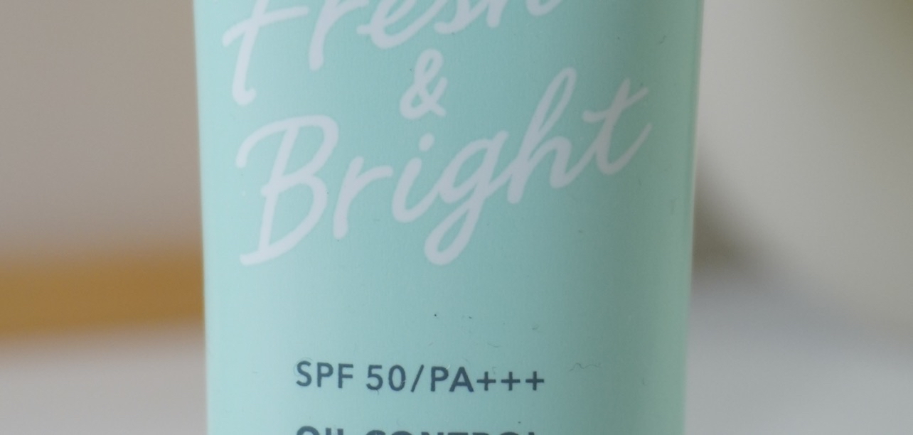 Biore UV Fresh & Bright Oil Control Matte - Beauty Review