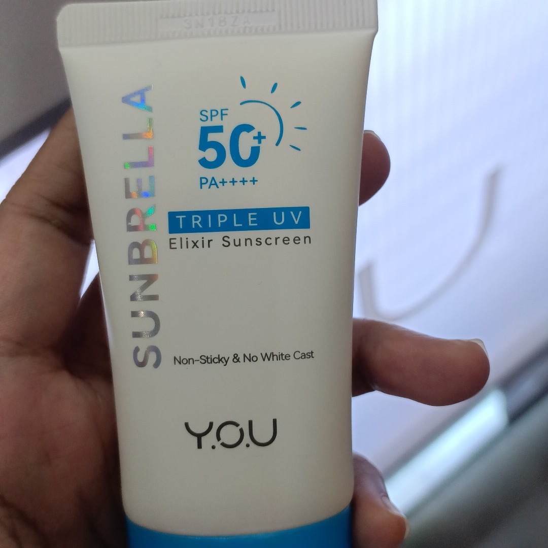 YOU Beauty Sunbrella Triple UV Elixir Sunscreen SPF 50+ PA++++ - Beauty ...