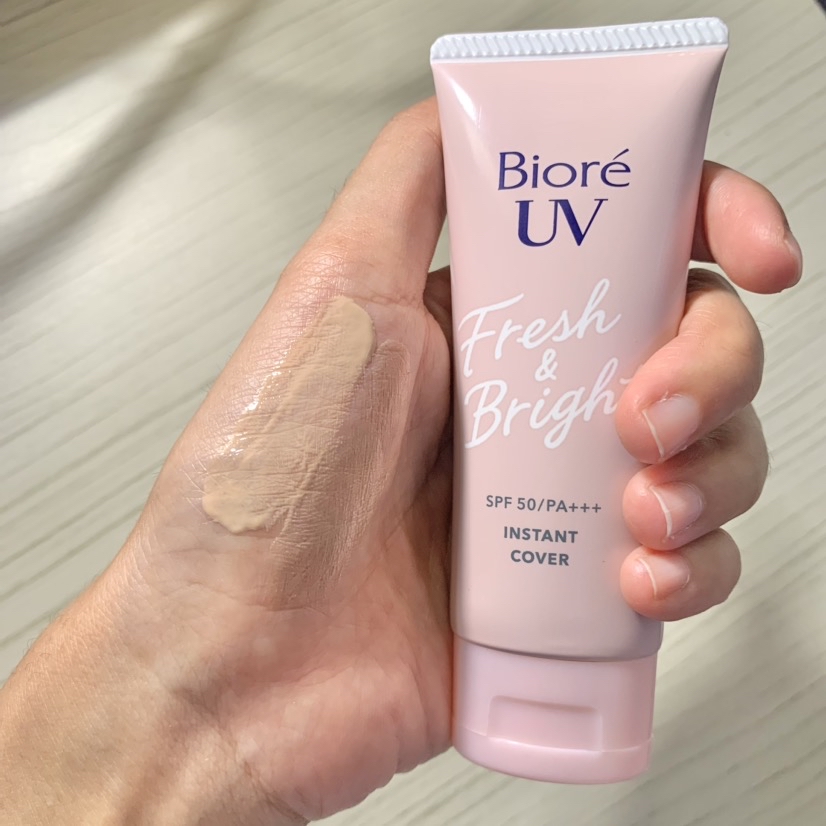 Biore UV Fresh & Bright Instant Cover - Beauty Review