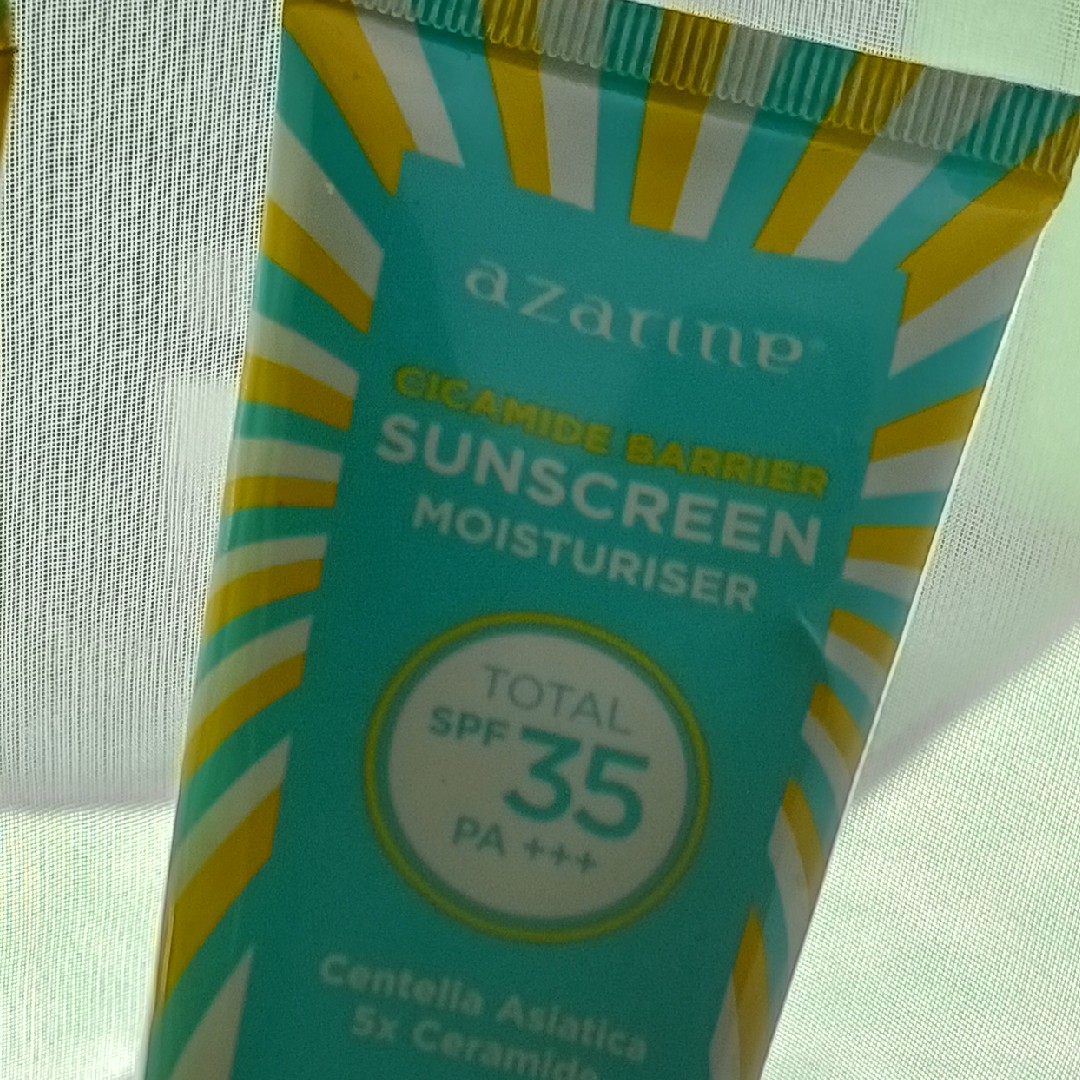 Azarine Cosmetic Cicamide Barrier Sunscreen Moisturiser SPF35 PA ...
