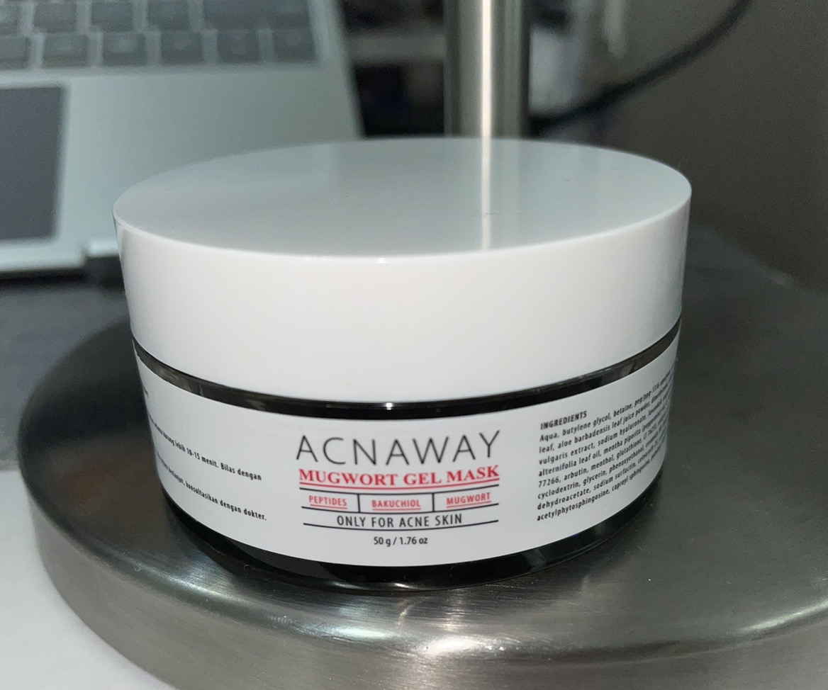 Acnaway Mugwort Acne Gel Mask Anti Pores Wash off with Mugwort ...