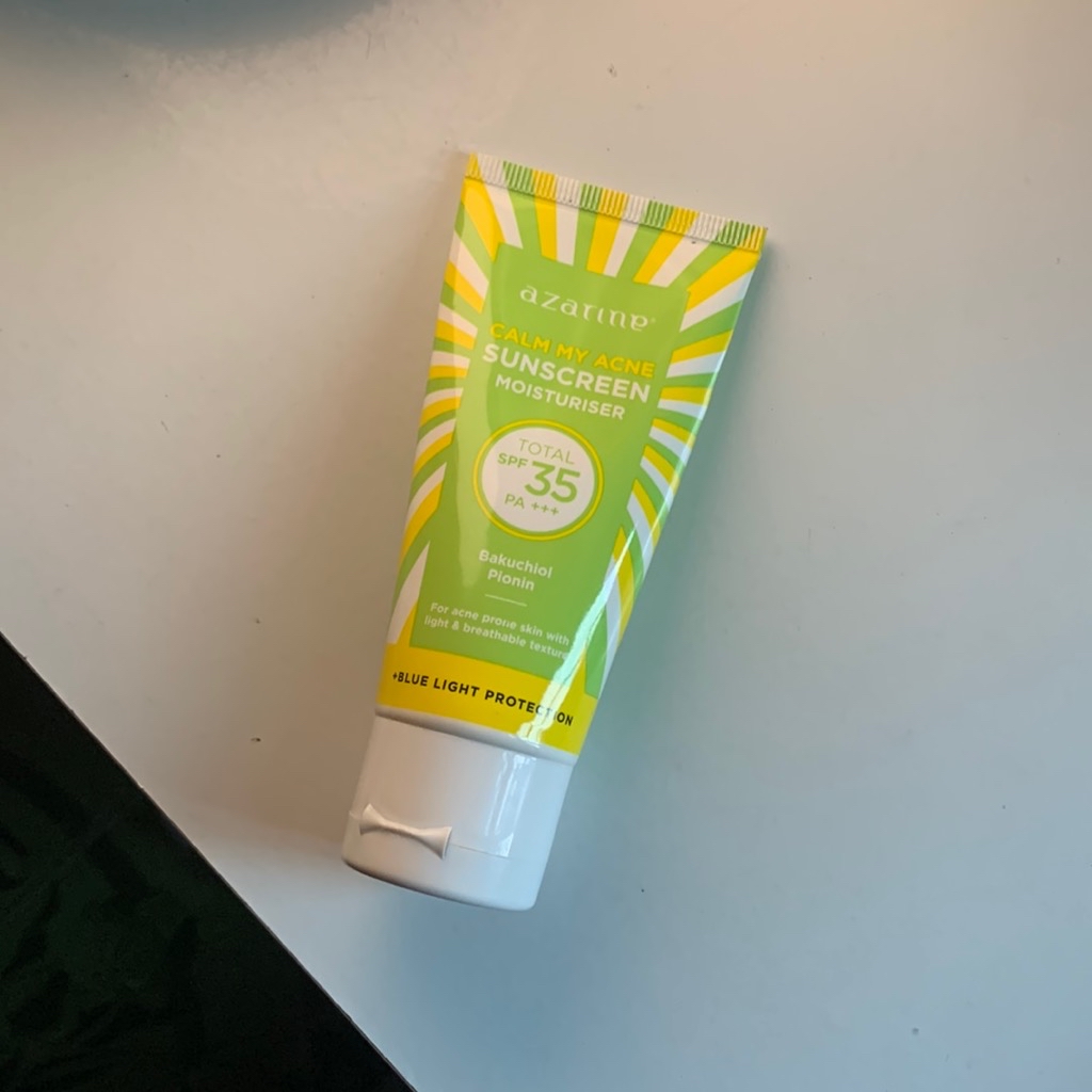 Azarine Cosmetic Calm My Acne Sunscreen Moisturizer - Beauty Review