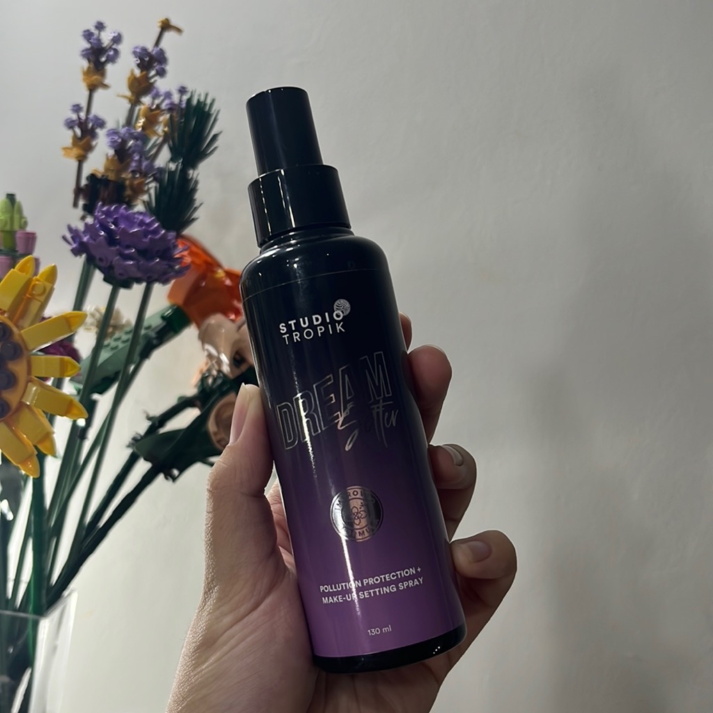 Studio Tropik DreamSetter: Make-up Setting Spray with Pollution ...