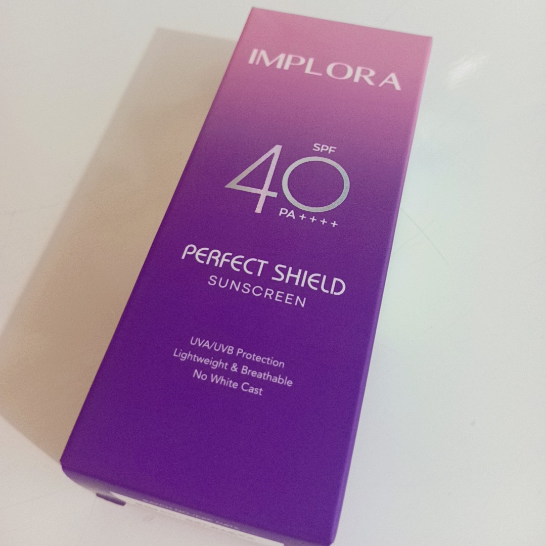 Implora Perfect Shield Sunscreen SPF 40 PA++++ - Beauty Review
