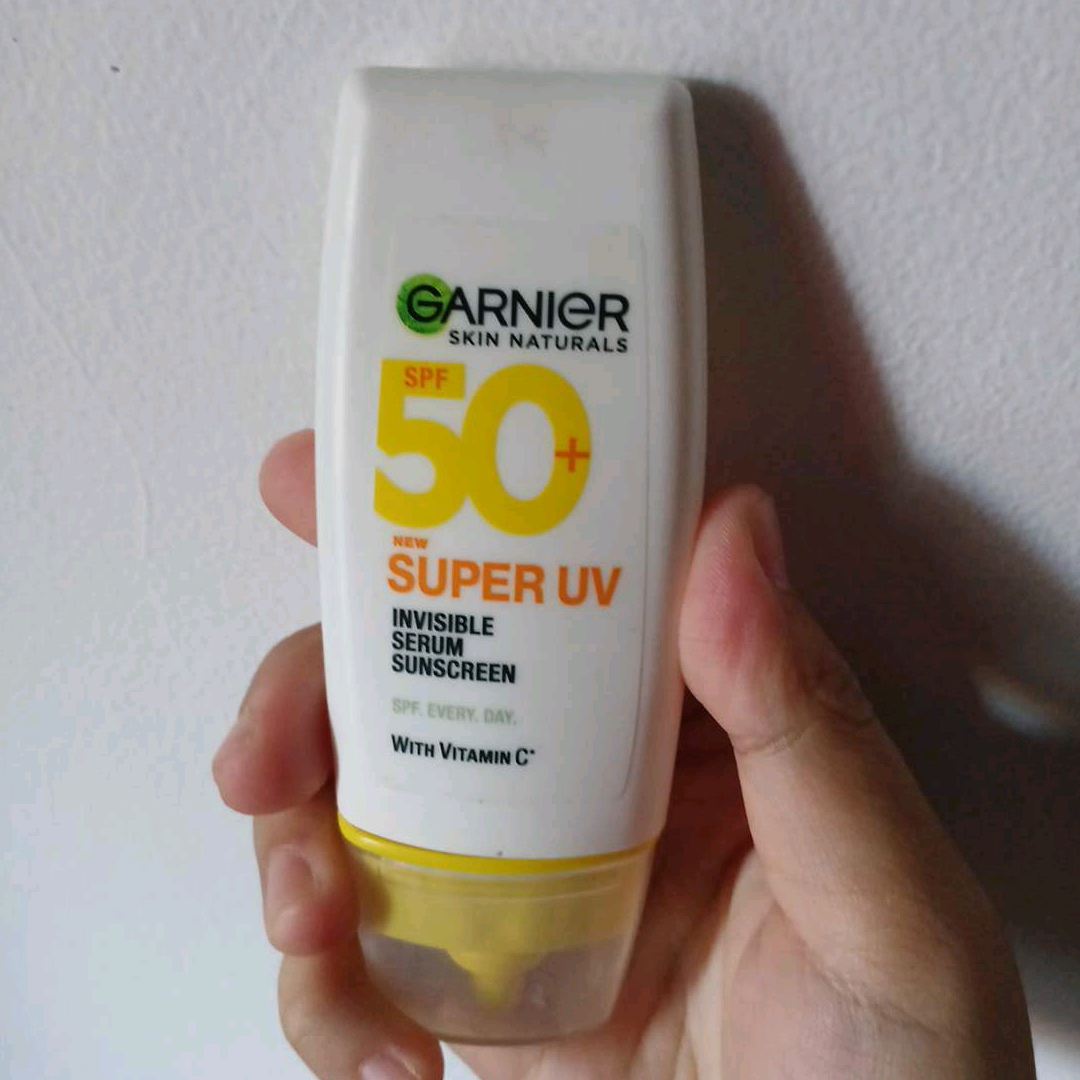 Garnier Super UV Invisible Serum Sunscreen SPF 50+ PA++++ - Beauty Review