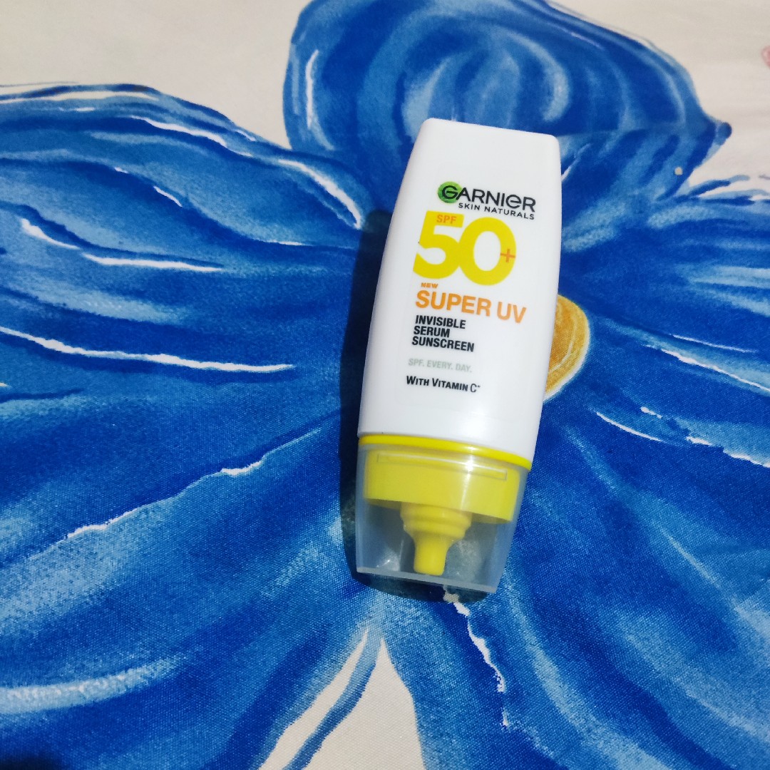 Garnier Super UV Invisible Serum Sunscreen SPF 50+ PA++++ - Beauty Review